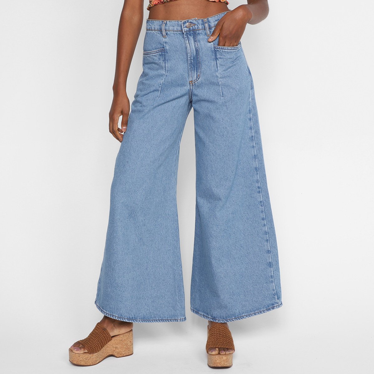 Calça Jeans Pantalona Farm Bol… | Shopping do Inter
