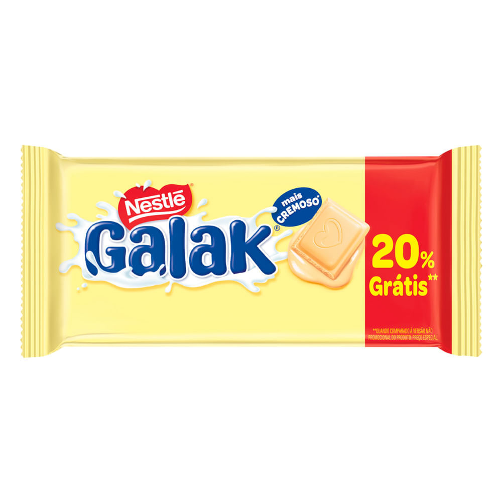 Chocolate em Barra Nestle Gala… | Shopping do Inter