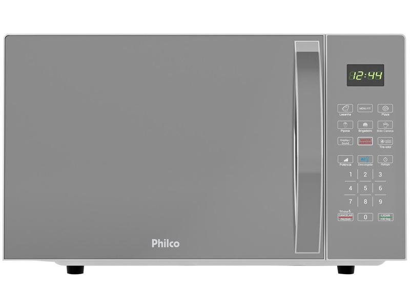 Micro-ondas Philco 25L Prata E… | Shopping do Inter