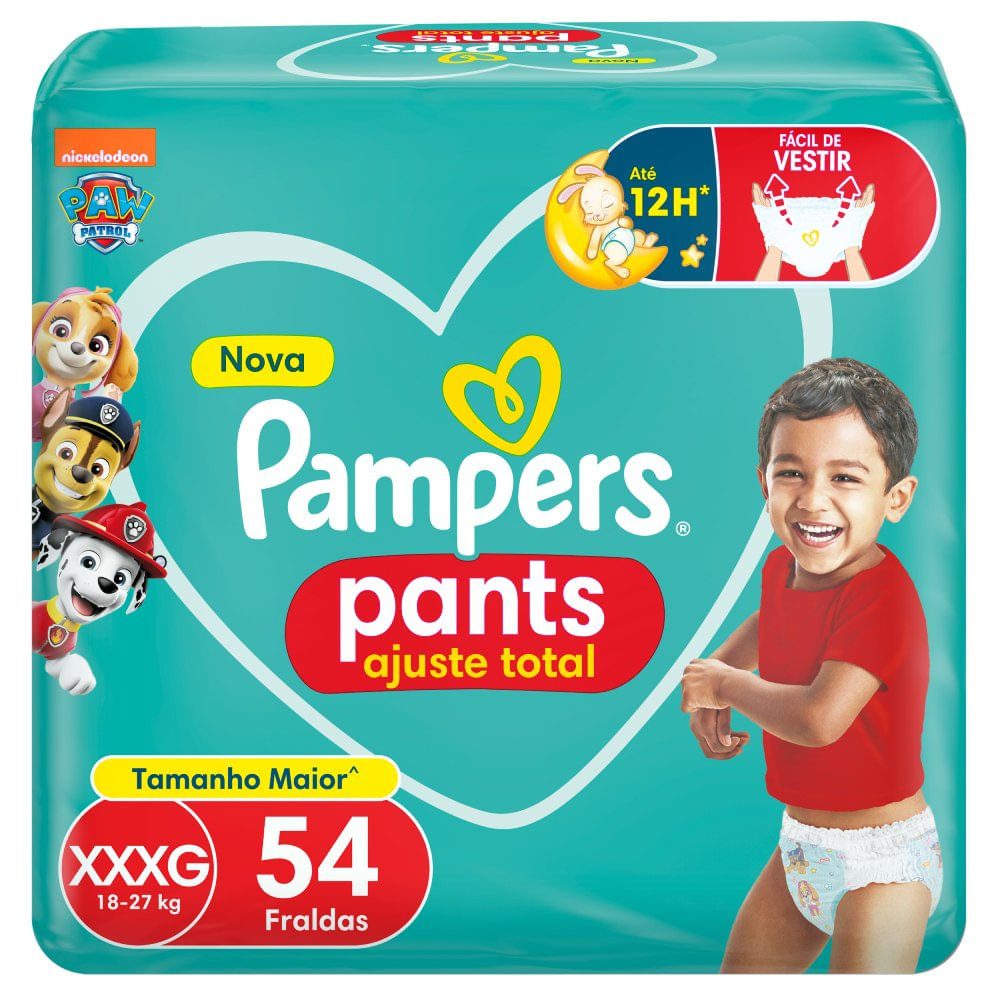 Fralda Pampers Pants Bag Xxxg … | Shopping do Inter