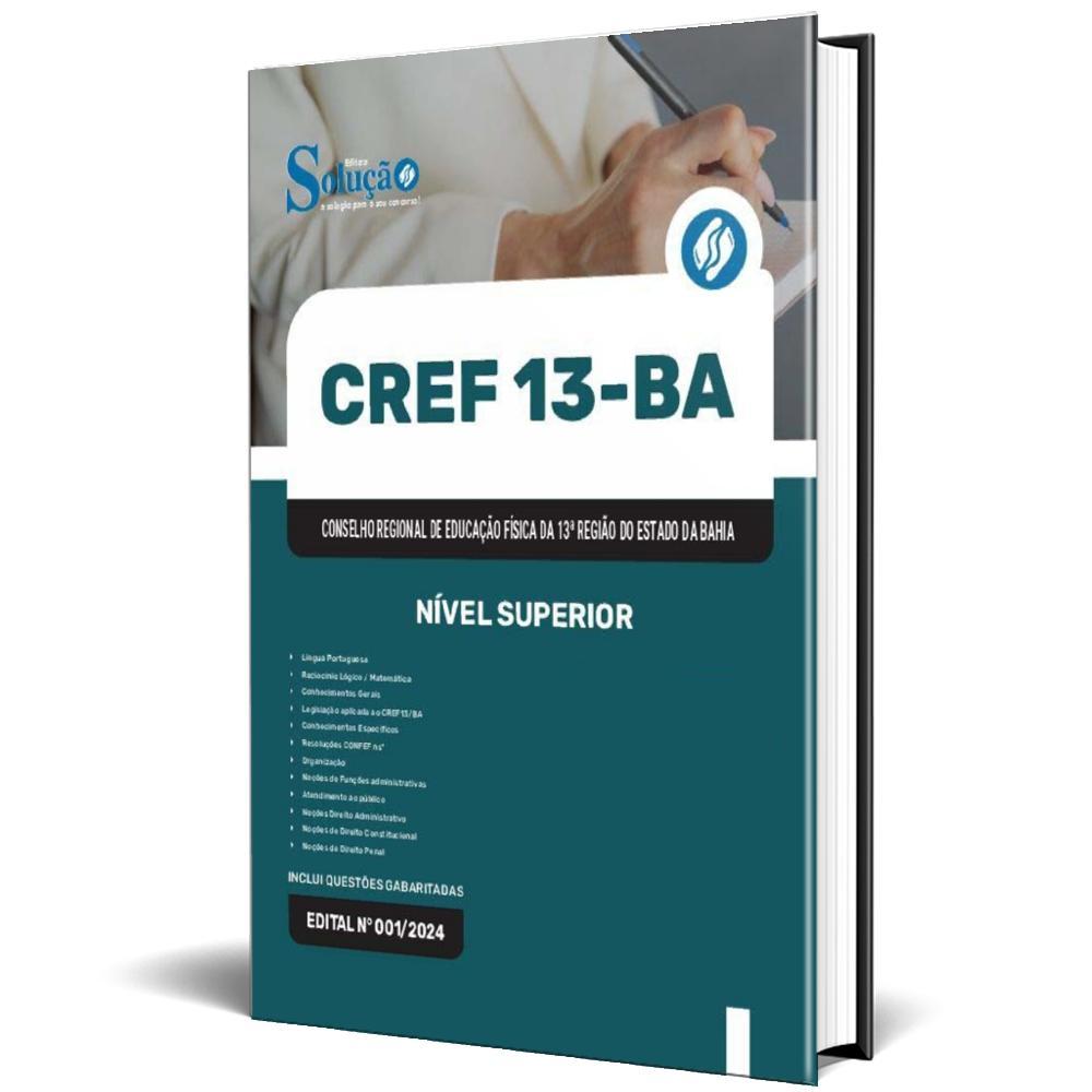Apostila Cref 13 Ba 2025 - Nív… | Shopping do Inter
