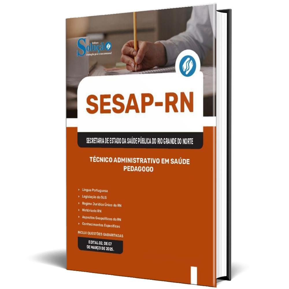 Apostila Sesap Rn 2025 Técnico… | Shopping do Inter