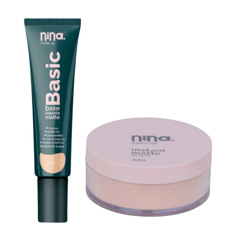 Kit Nina Makeup Base Líquida B… | Shopping do Inter