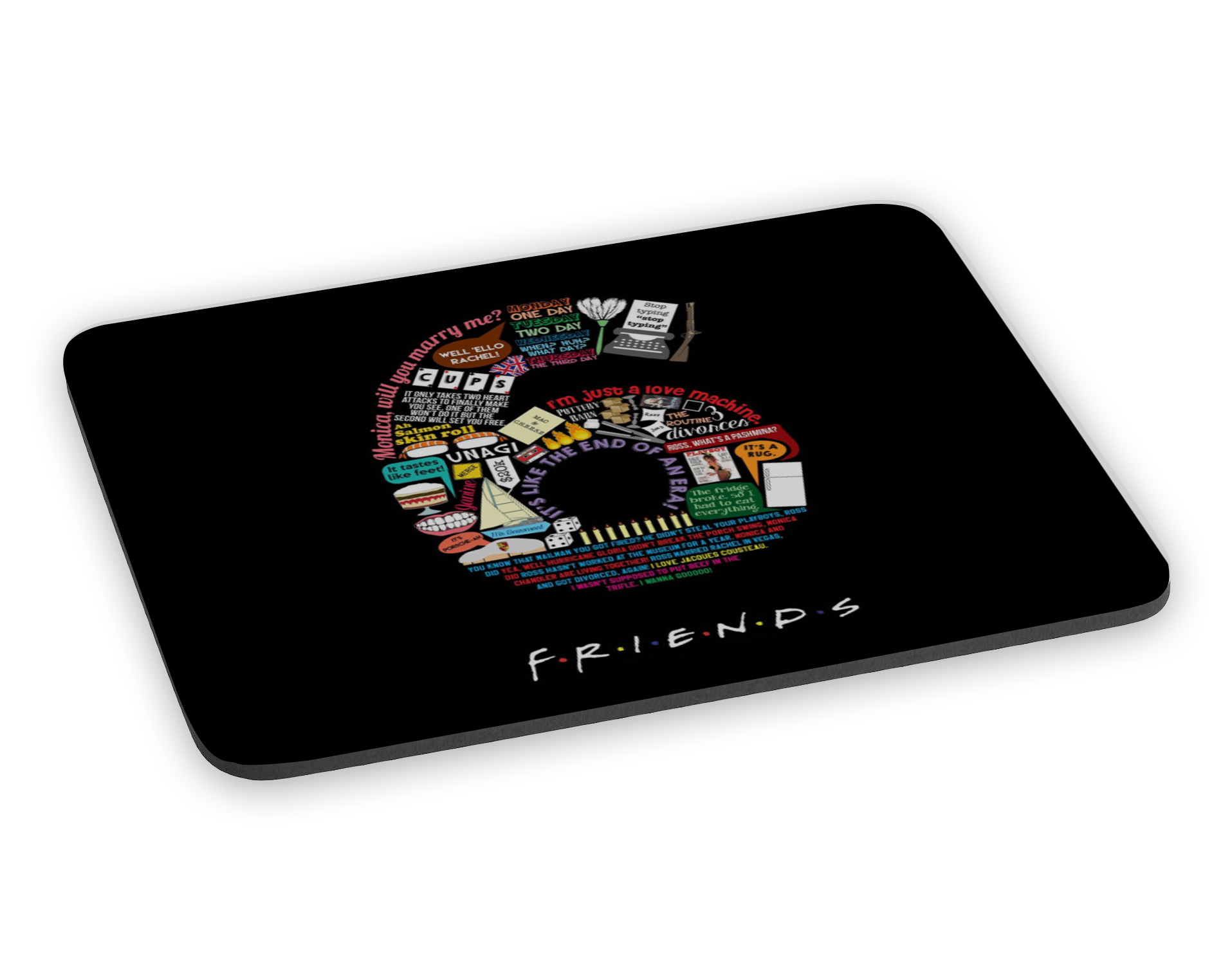 Mouse Pad Série Friends Tempor… | Shopping do Inter