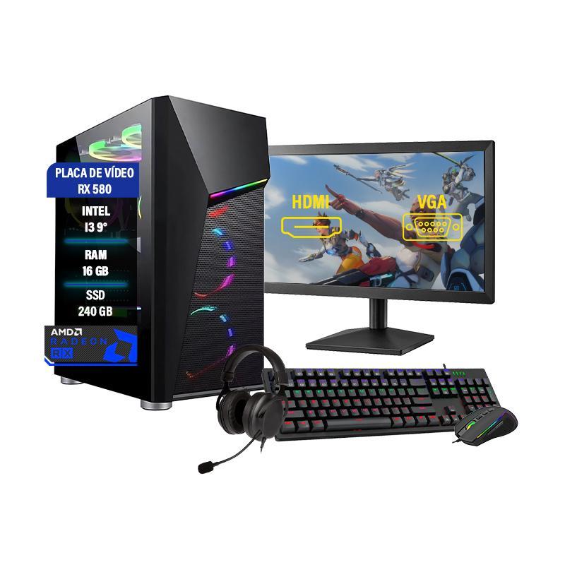 Pc Gamer Completo I3 9 16Gb Rx… | Shopping do Inter