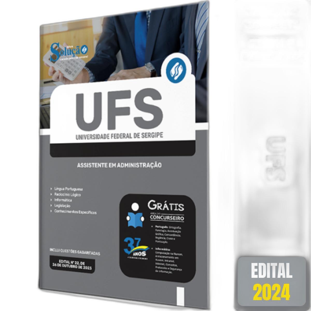 Apostila Concurso Ufs 2024 - A… | Shopping do Inter