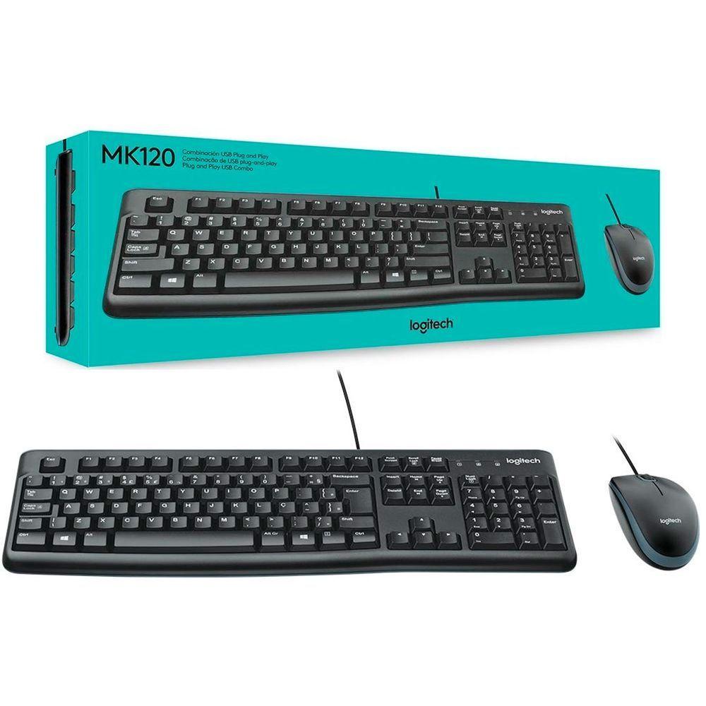 Kit Teclado E Mouse Logitech M… | Shopping do Inter