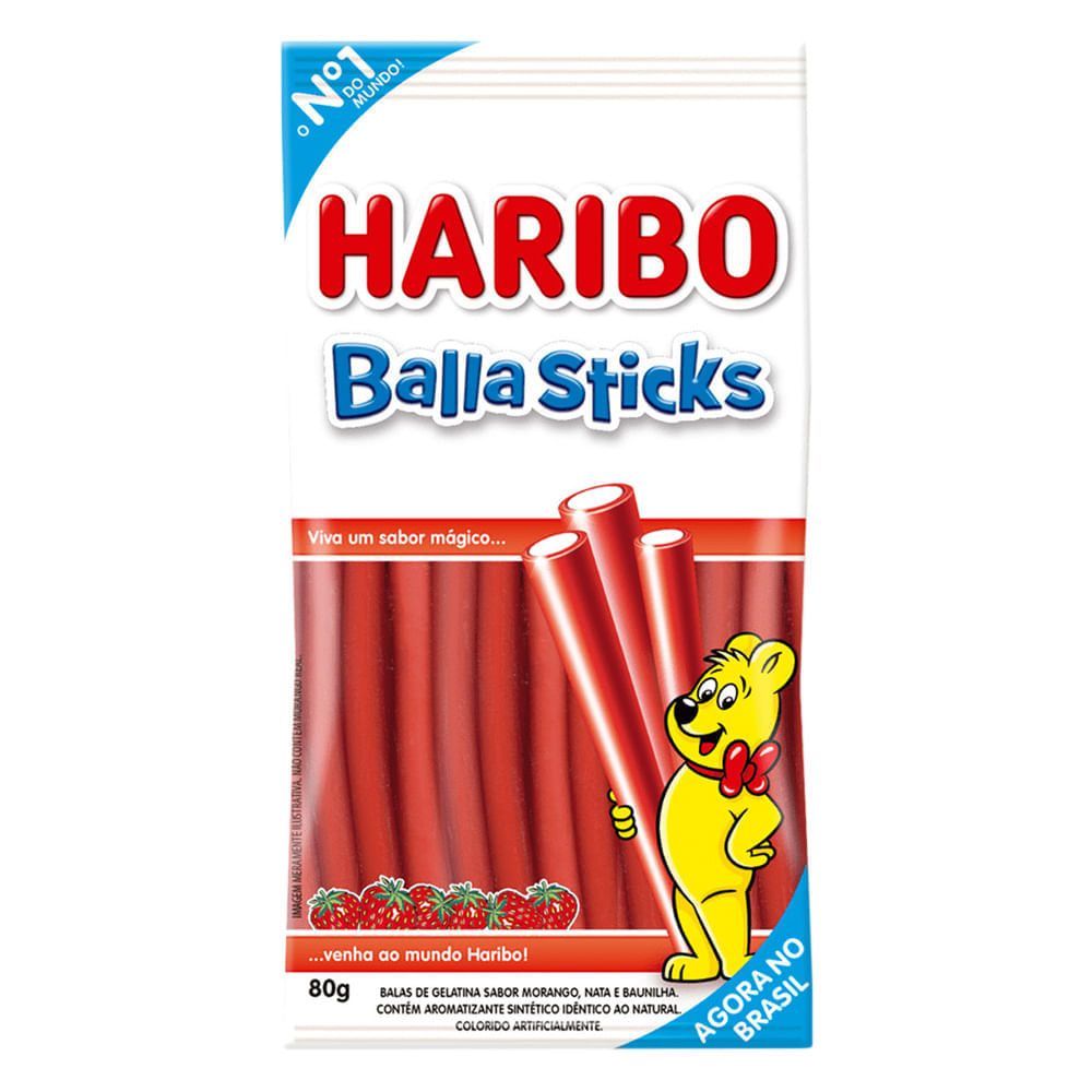 Balas Haribo Balla Sticks Mora… | Shopping do Inter