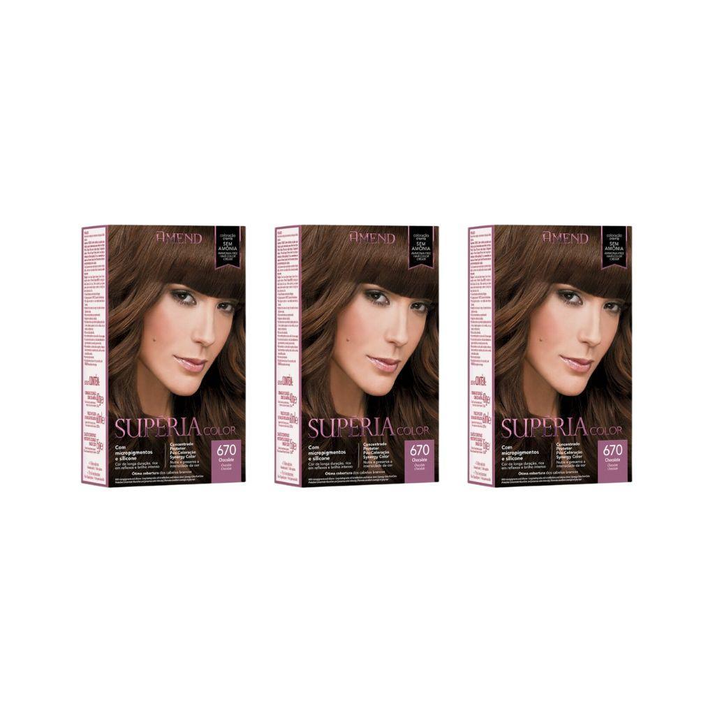 Coloraçao Amend Superia 670 Ch… | Shopping do Inter