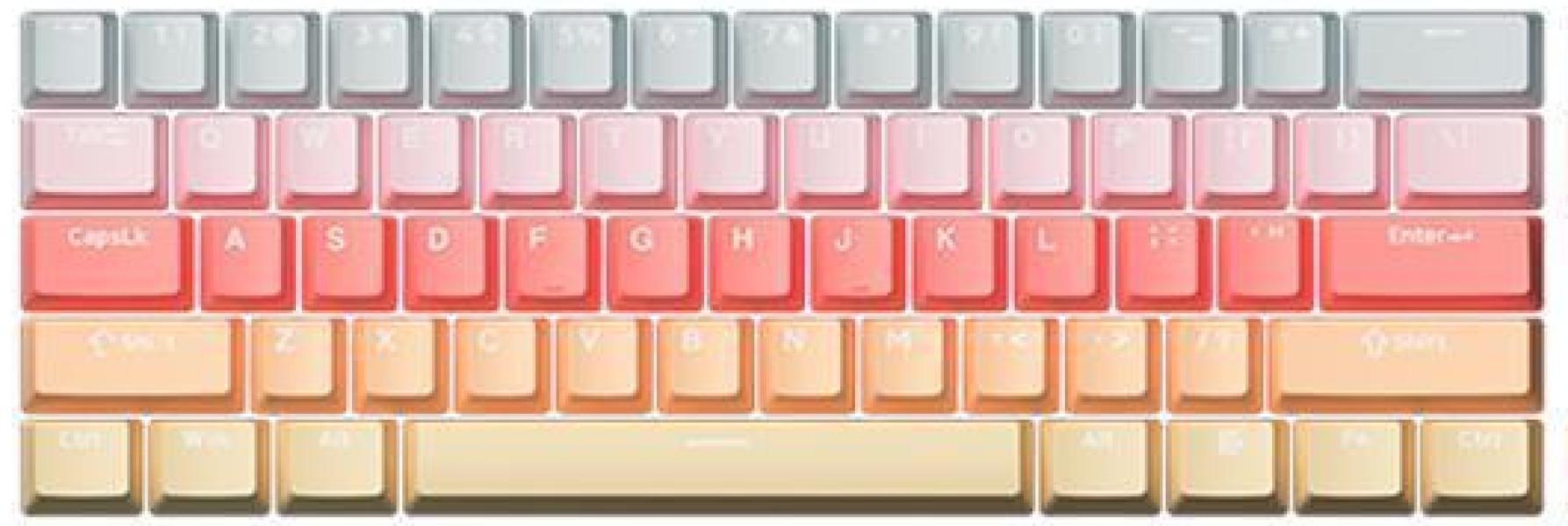 Keycap Akko PBT Ice Cream 132 … | Shopping do Inter