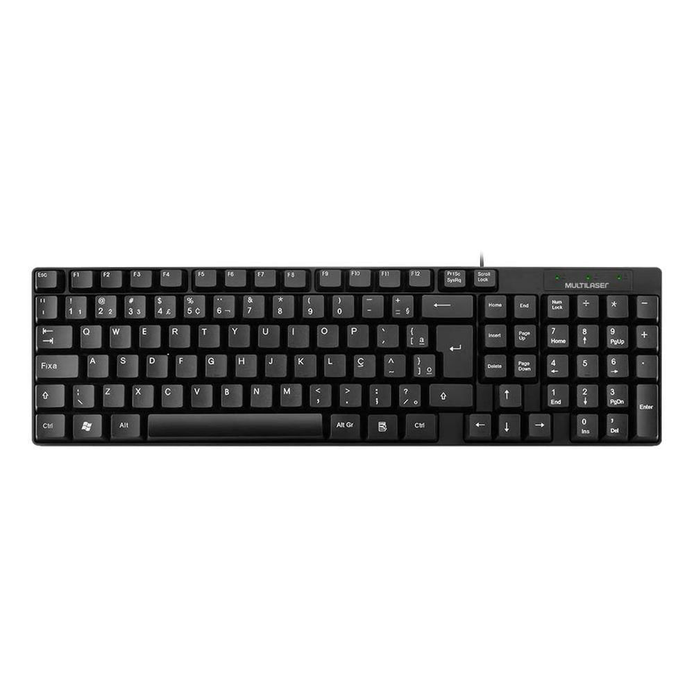 Teclado Basico Slim Laser Usb … | Shopping do Inter