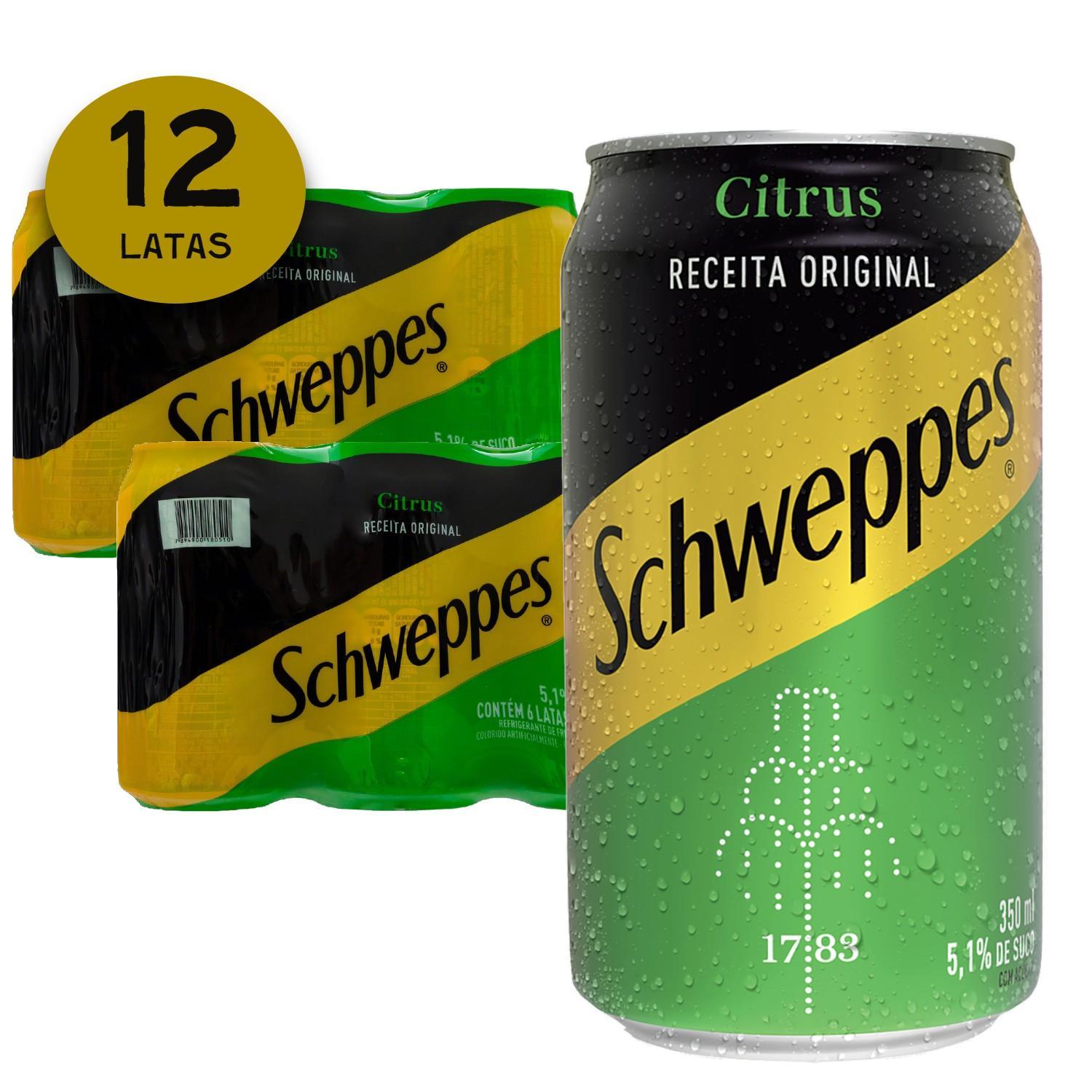 Schweppes Citrus Lata 350Ml (… | Shopping do Inter