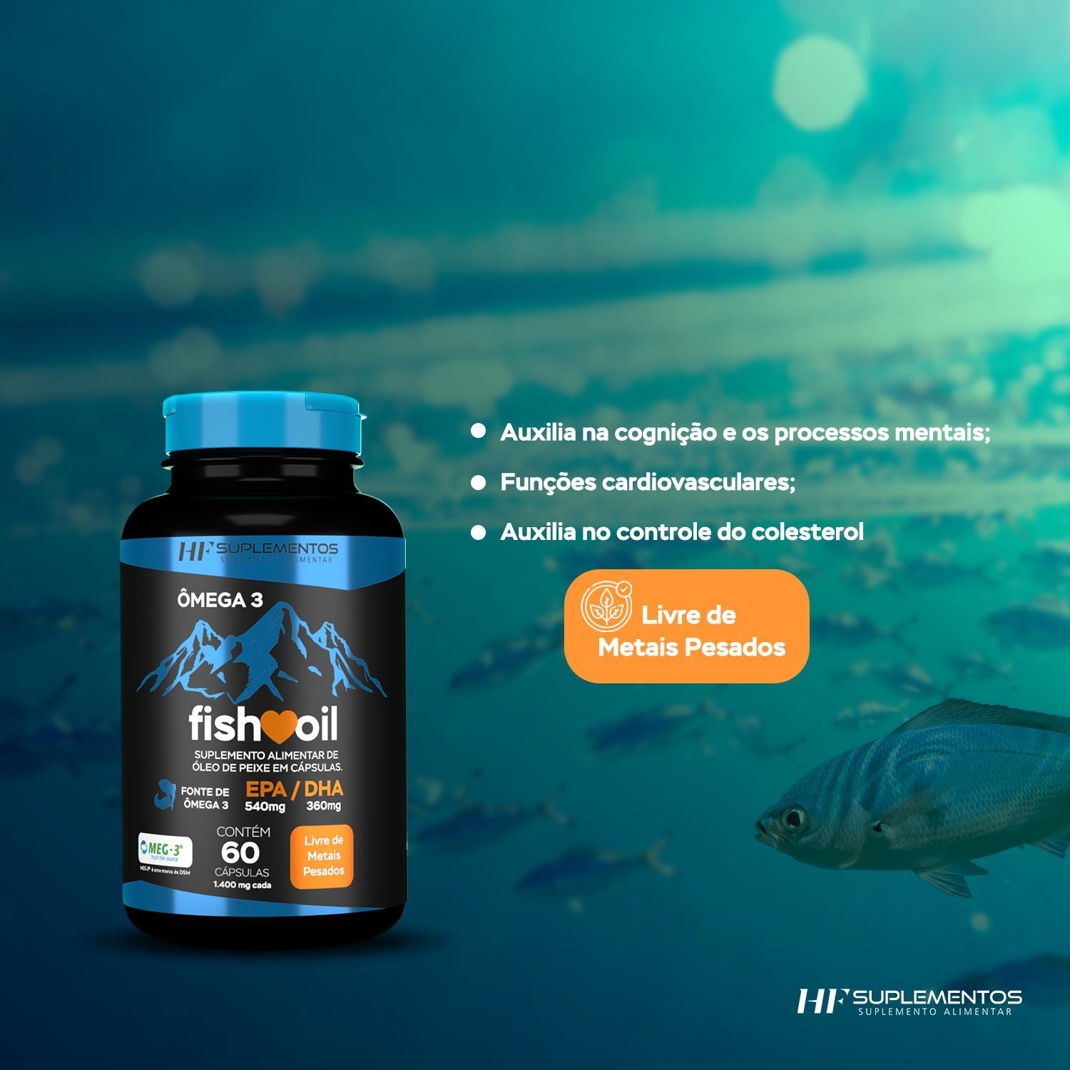 Omega 3 Fish Oil Meg 3 60 Cps … | Shopping do Inter