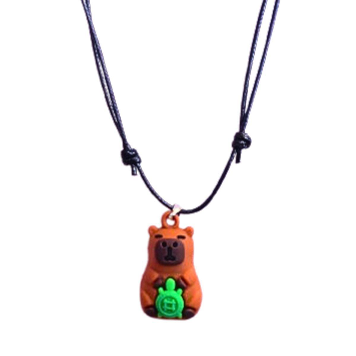 Colar Capivara Kawaii Fofo, Di… | Shopping do Inter
