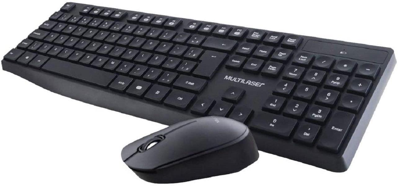 Teclado E Mouse Sem Fio 2.4 Gh… | Shopping do Inter