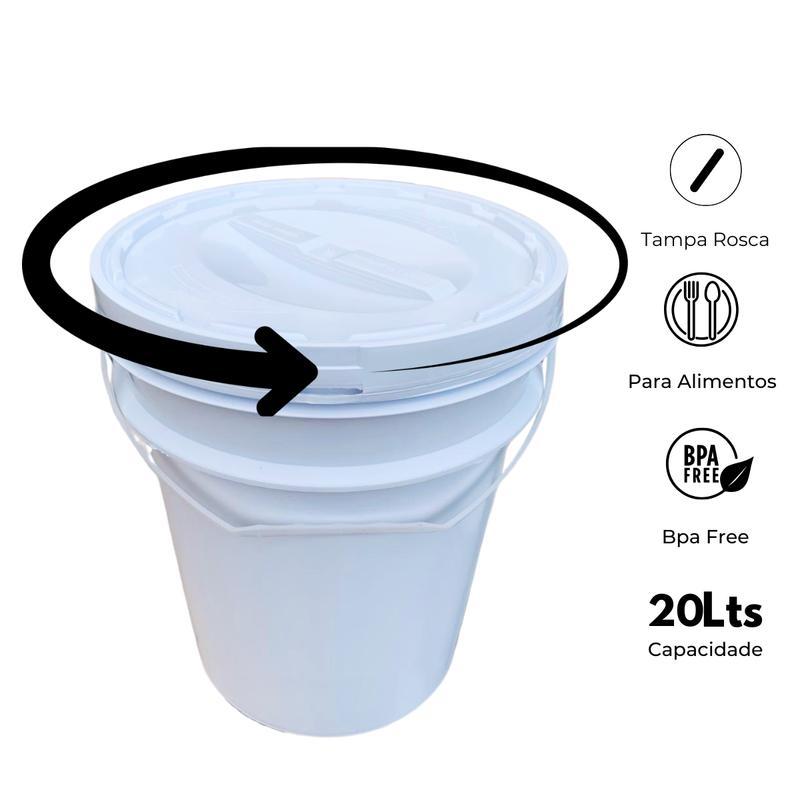 Balde Para Café E Açúcar 20L T… | Shopping do Inter