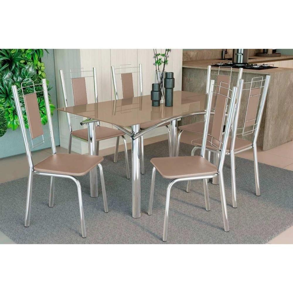 Sala De Jantar Elba Com Tampo … | Shopping do Inter