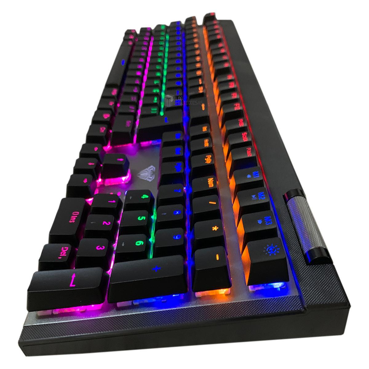 Teclado Mecânico Gamer Aula Wi… | Shopping do Inter