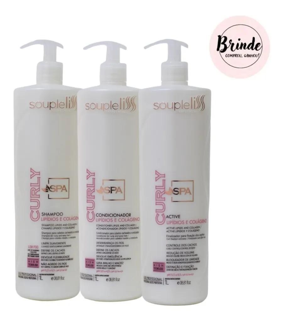 Kit Spa Curly Profissional 1L … | Shopping do Inter