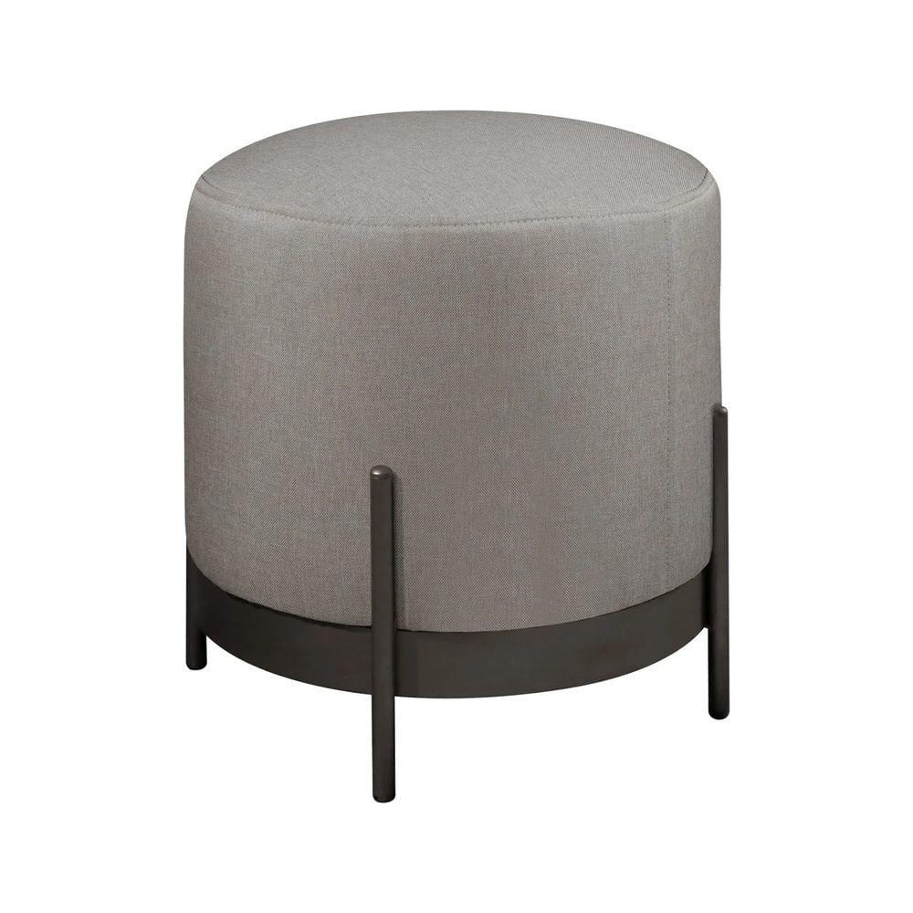 Puff Redondo ágar Em Linho E B… | Shopping do Inter