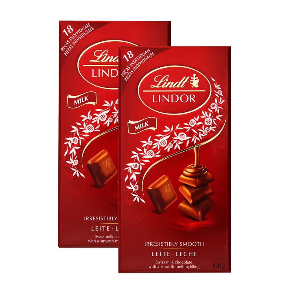 Chocolate Lindt Lindor Milk co… | Shopping do Inter