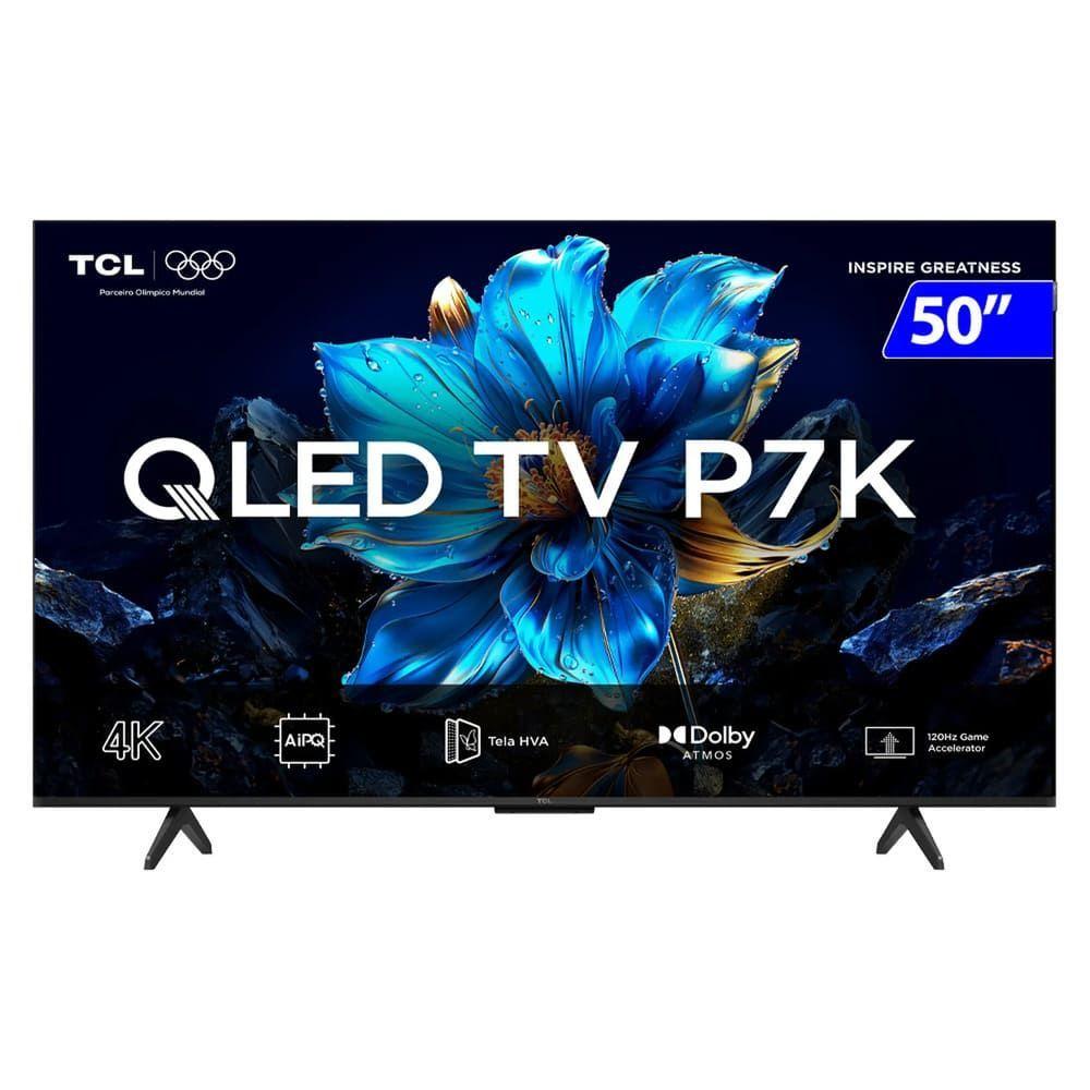 TV 50 Polegadas TCL QLED 4K Go… | Shopping do Inter